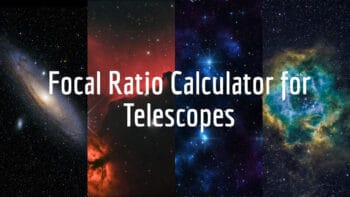 Focal Ratio Formula (F-Number Calculator) - Free to Use